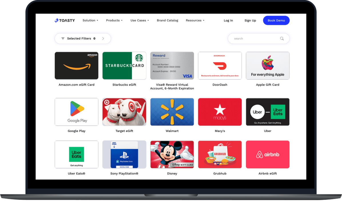 Gift Card API | Automated Gift Cards | Toasty