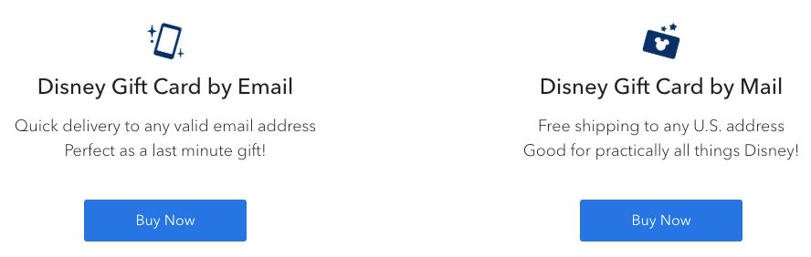 Disney Gift Cards: Everything You Need To Know