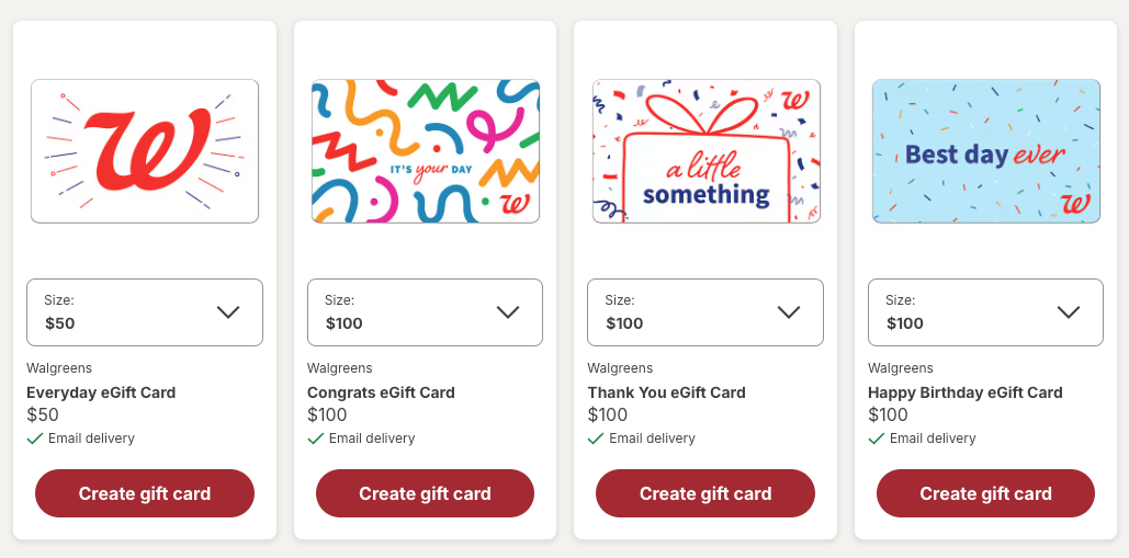 Walgreens Gift Cards: Where To Buy and How To Redeem Them